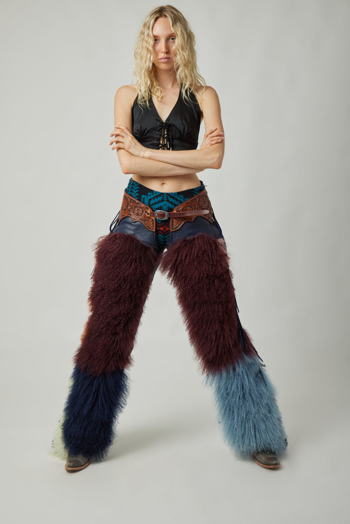 Shearling Chaps – Lindsey Thornburg